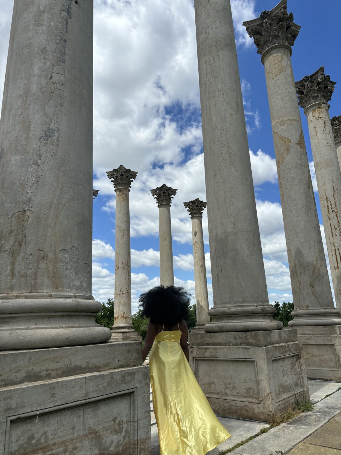 Hidden Gems in DC: National Capitol Columns - The Wandering Afro:Travel Blogger